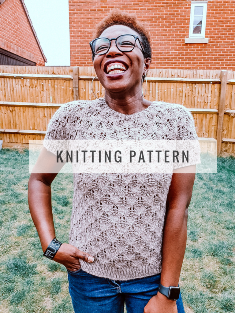Arewa Short Sleeve Lace Pullover Pattern